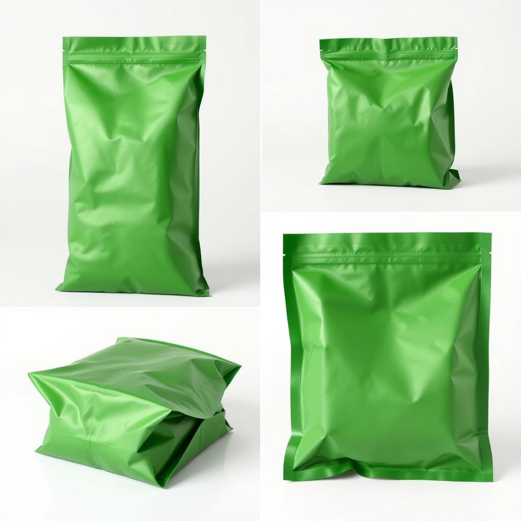 Showcasing Vibrant Green Package Bags – Unique Designs & Perspectives