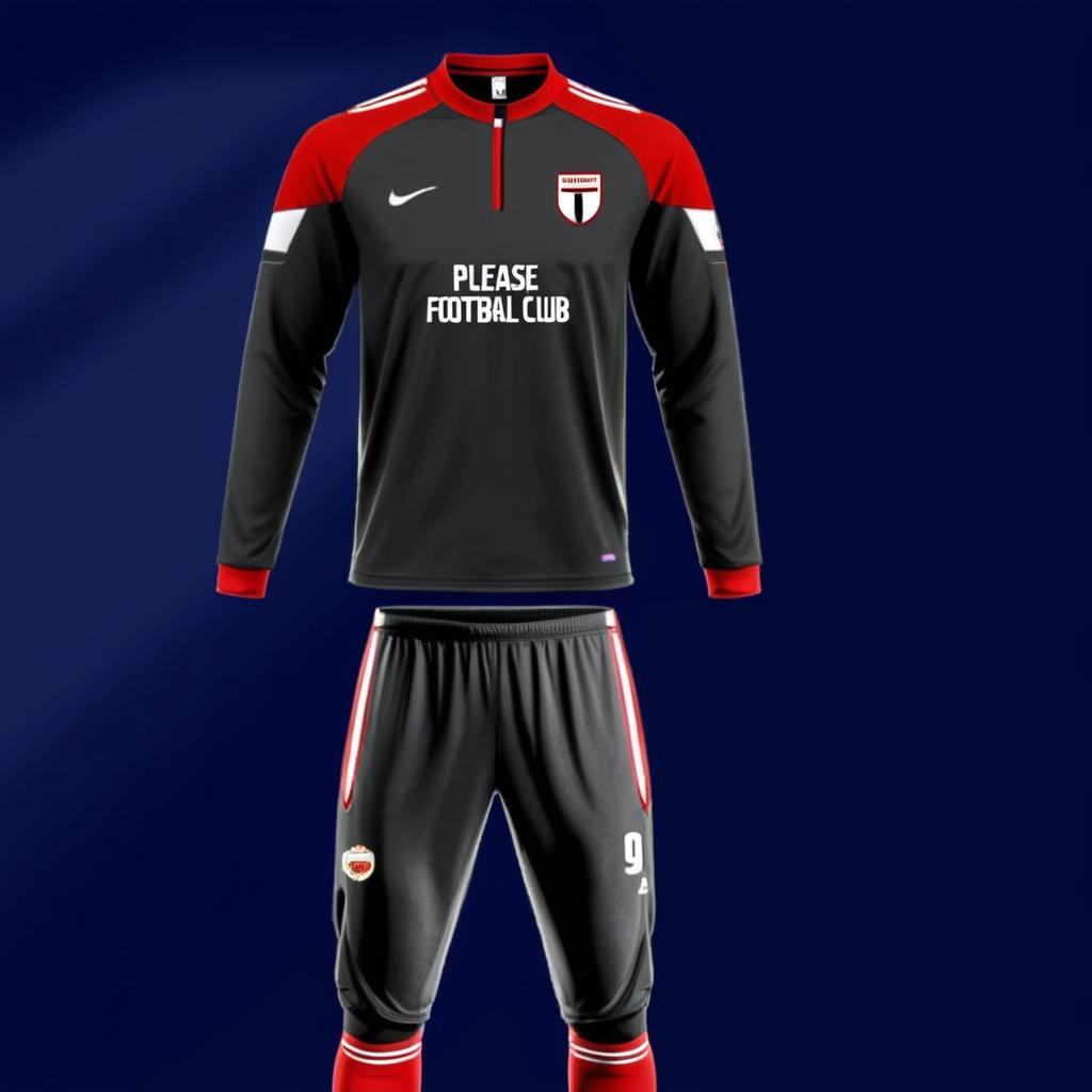 Sleek Modern Football Outfit – Elevate Your Game