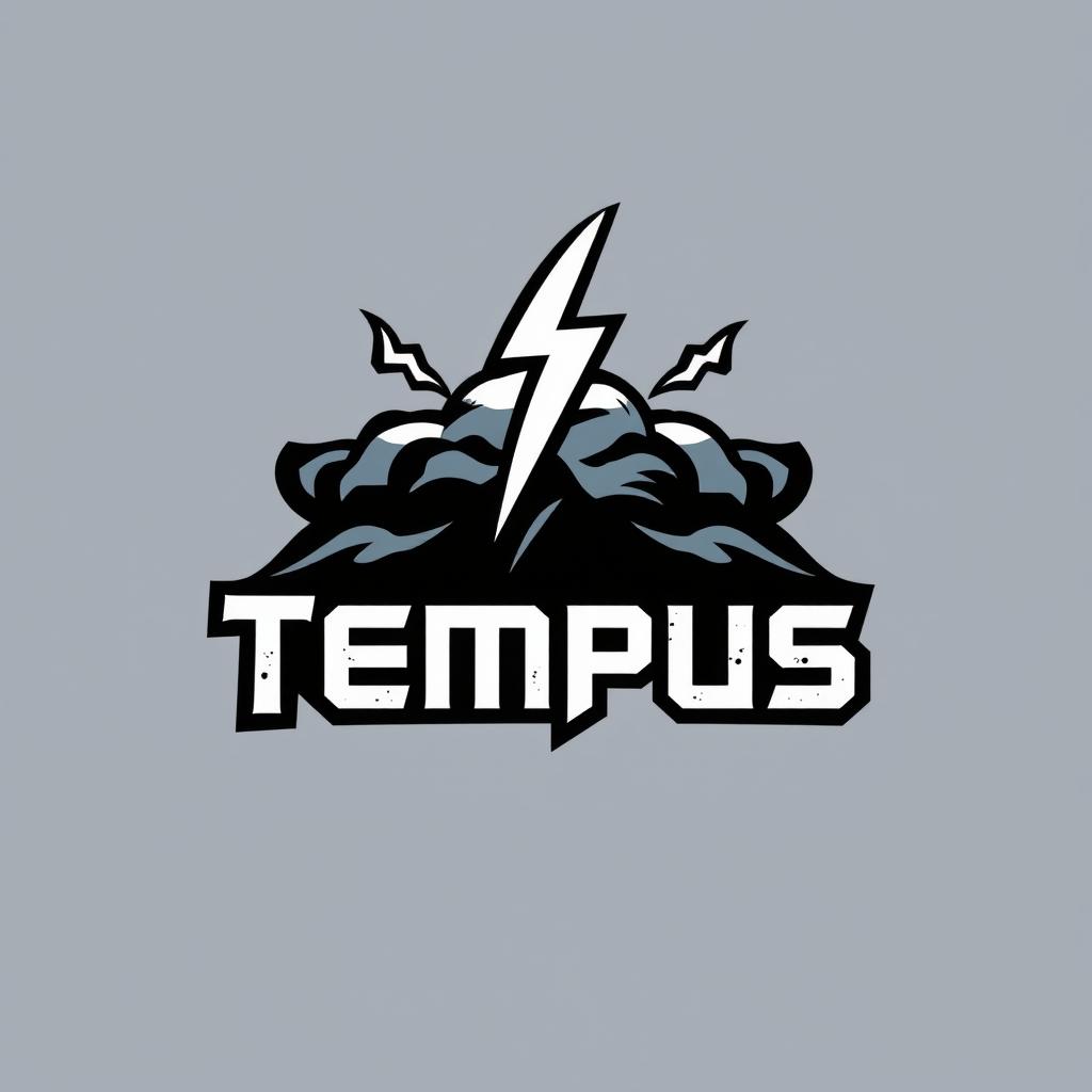 Tempus Band Logo Design - Storm Inspired