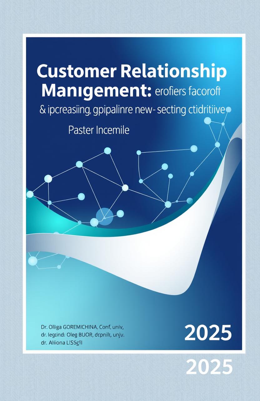 Professional Cover Design for CRM Monograph | 2025 Edition
