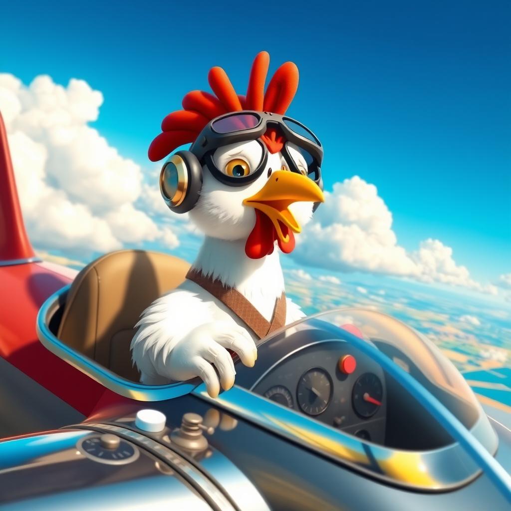 Whimsical Chicken Pilot & Elegant Arabic Prayer Art | Idyllic Ideas