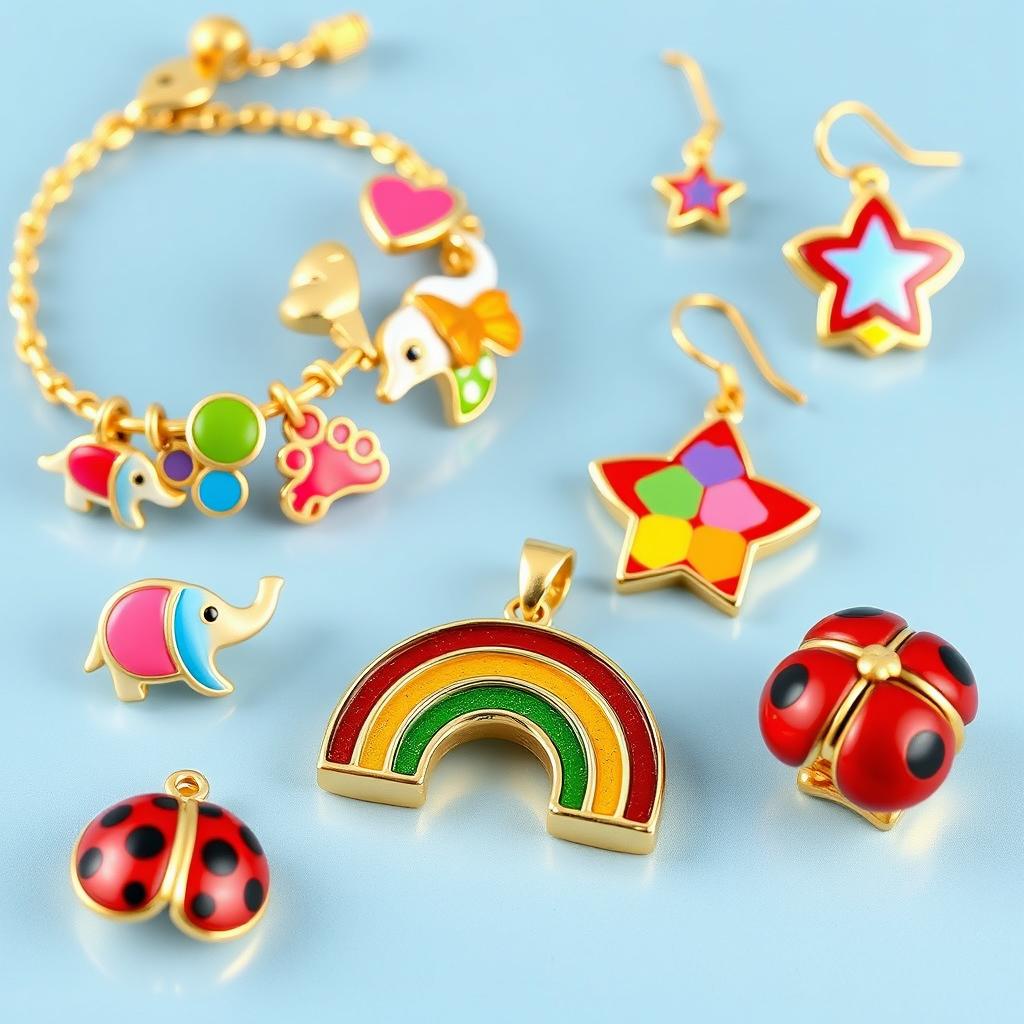 Enchanting Children's Gold Jewelry Collection | Idyllic Ideas