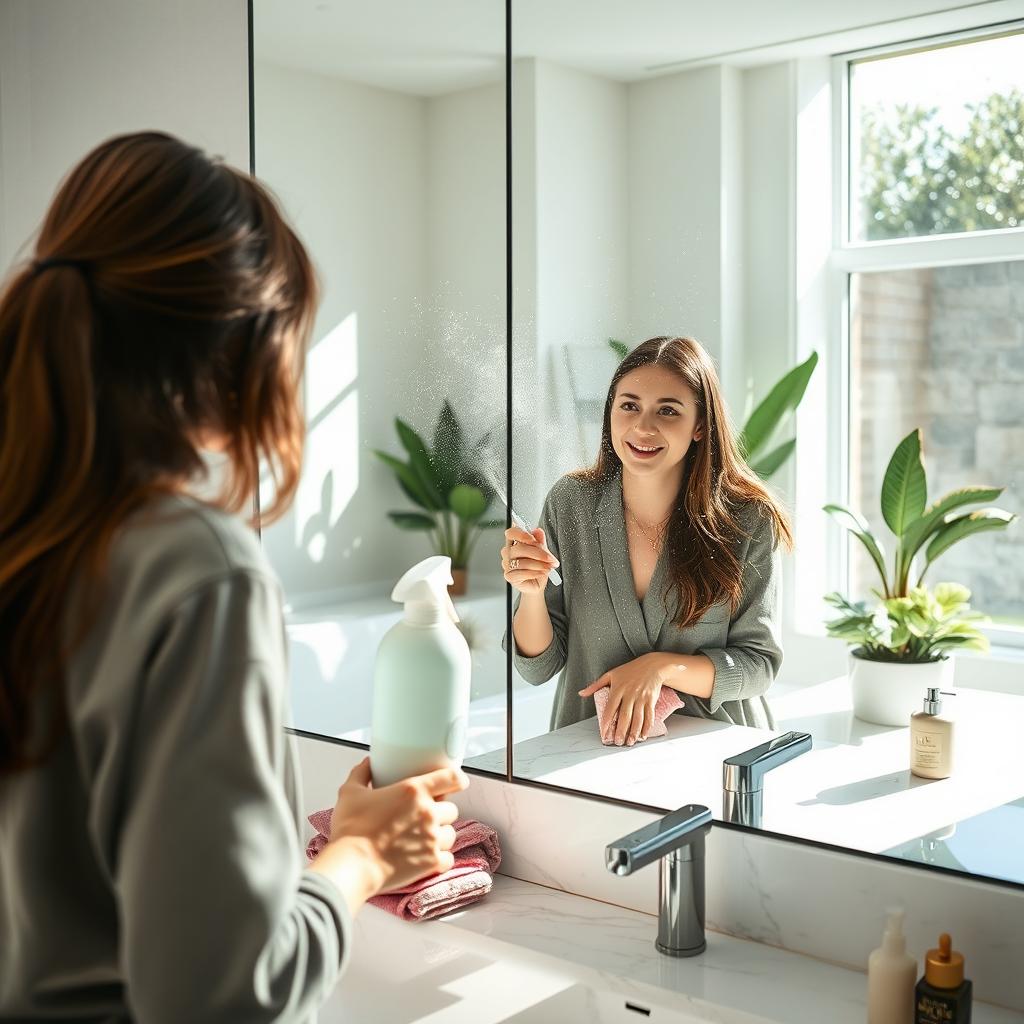 Revitalize Your Bathroom: Cleaning Tips & Tricks for a Sparkling Mirror