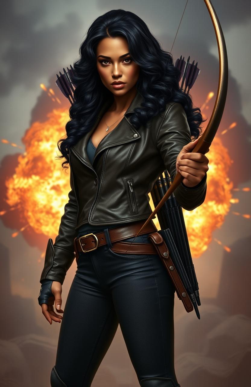Fierce Female Heroine in a Chaotic Fantasy World