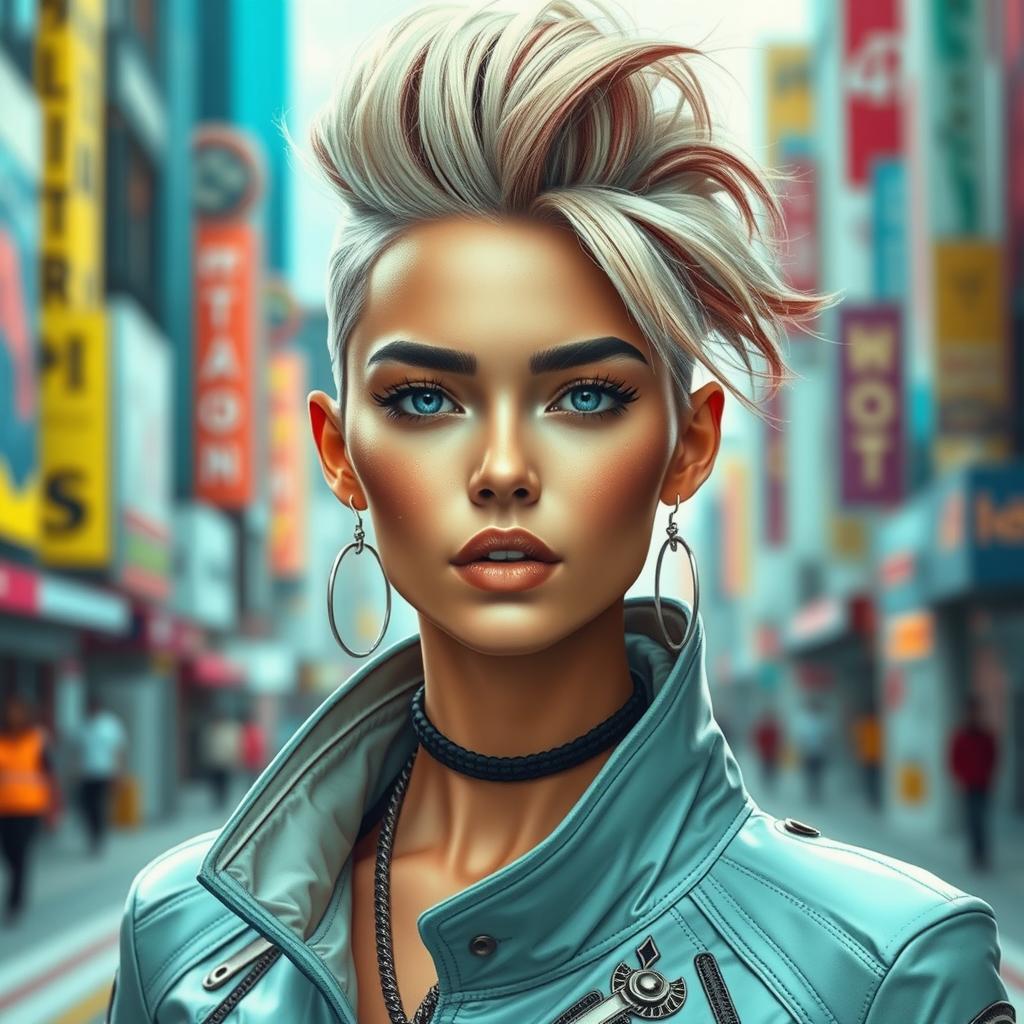 Unique AI-Generated Model Design | Futuristic & Modern Fusion