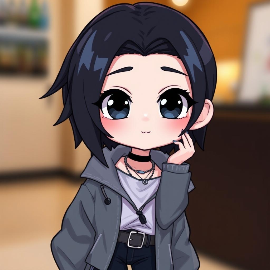 Charming Androgynous Femboy Character Design | Idyllic AI Art