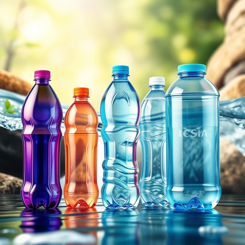 Transforming Waste: Colorful Plastic Bottles to Elegant Water Containers