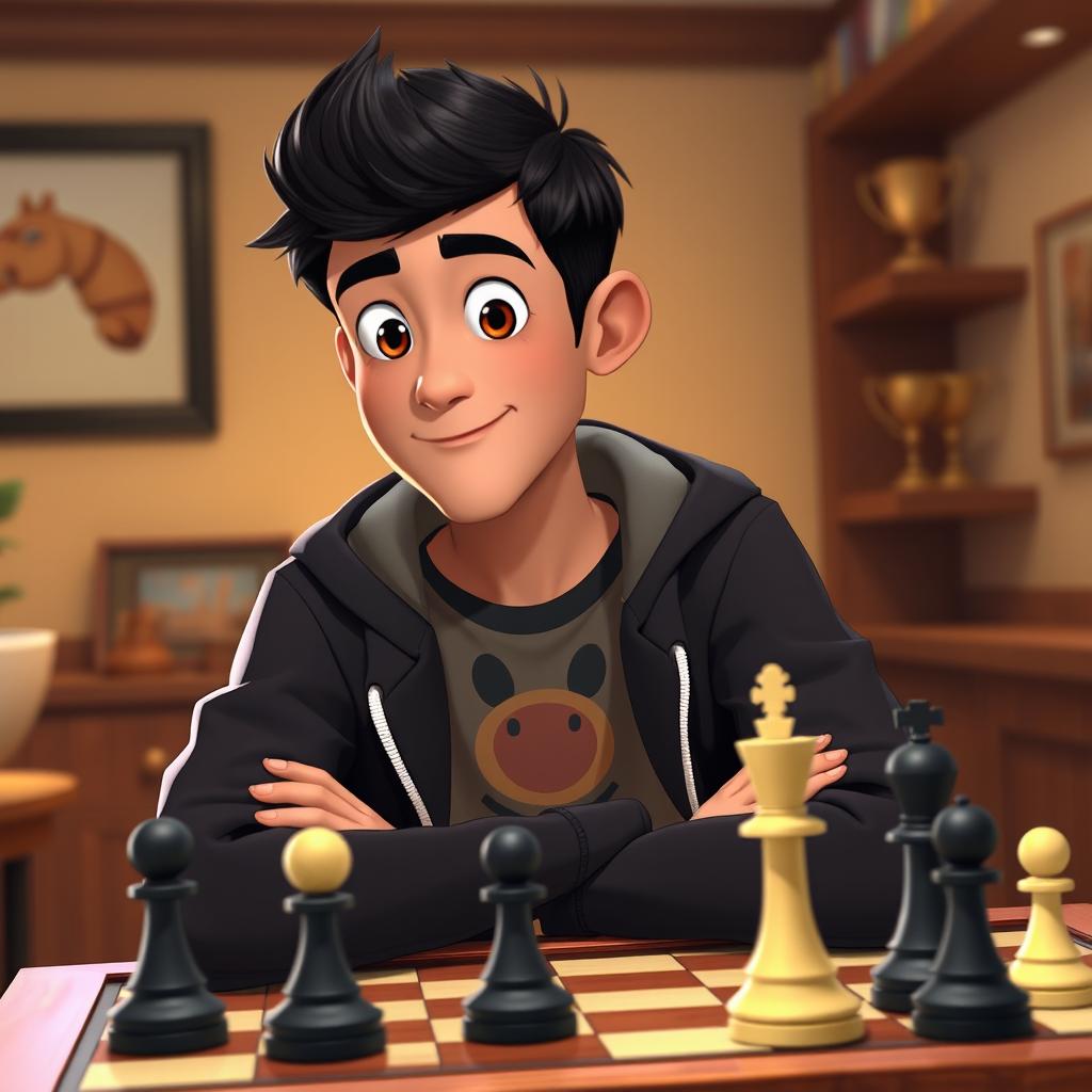 Pixar vs Chubi: Captivating Chess Characters in Unique Styles