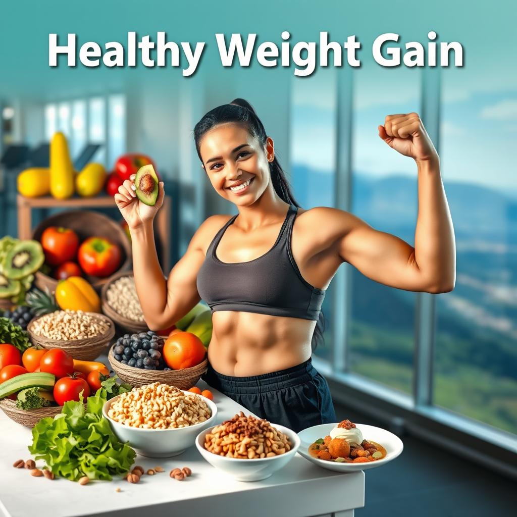 Embrace Healthy Weight Gain: A Visual Guide to Fitness and Nutrition