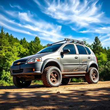 Off-Road Transformation: 2005 Chevrolet Aveo Hatchback