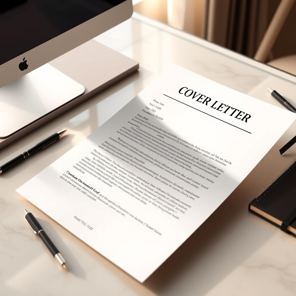 Elegant Cover Letter Design: Showcase Your Professionalism