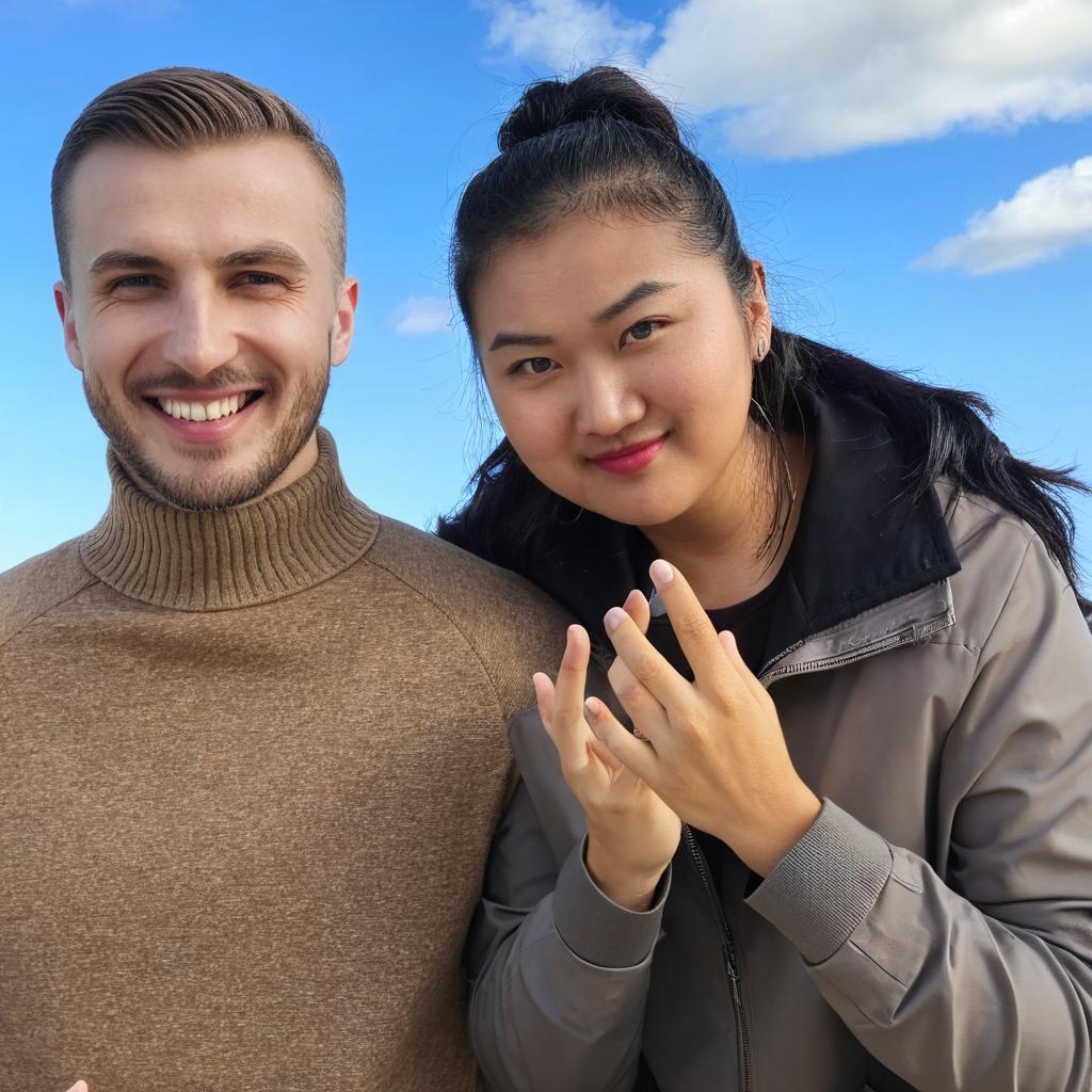 Joyful Beach Engagement: A Love Story Unfolds