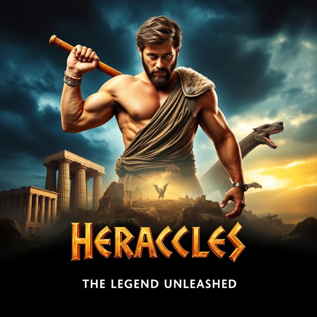 Epic Heracles Movie Poster - Unleash the Legend