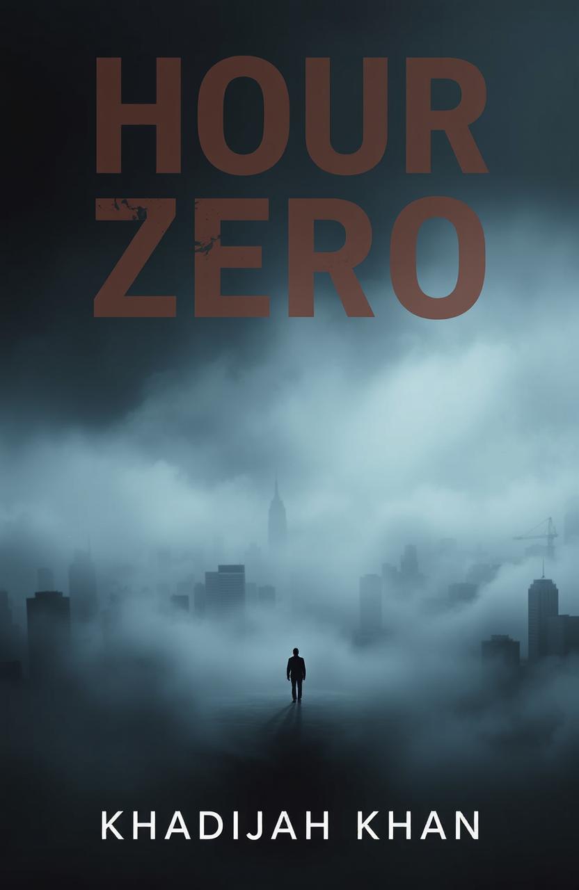 Hour Zero: Captivating Book Cover Design by Khadijah Khan