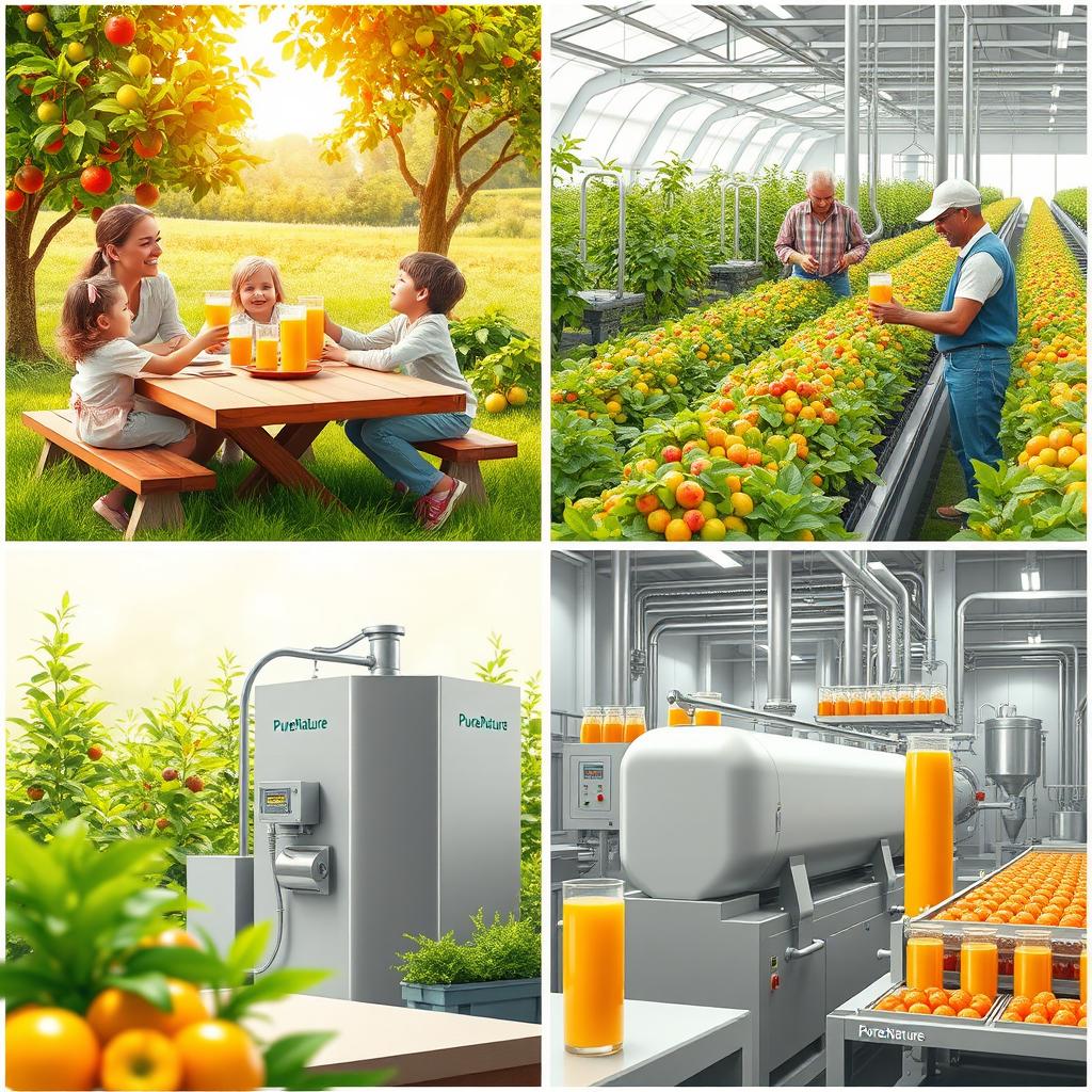 Experience the Joy of PureNature Juice - Farm-to-Table Freshness