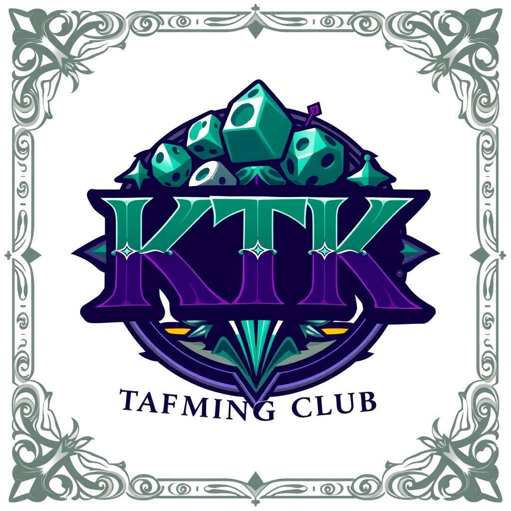 Creative Logo Design for 'KTK' Tabletop Gaming Club