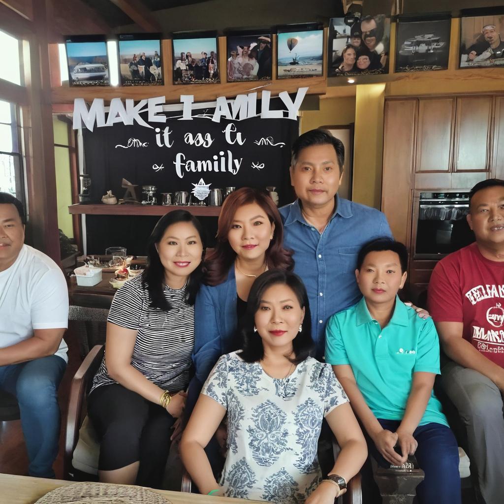 Heartwarming Family Gathering: Celebrating Filipino Culture
