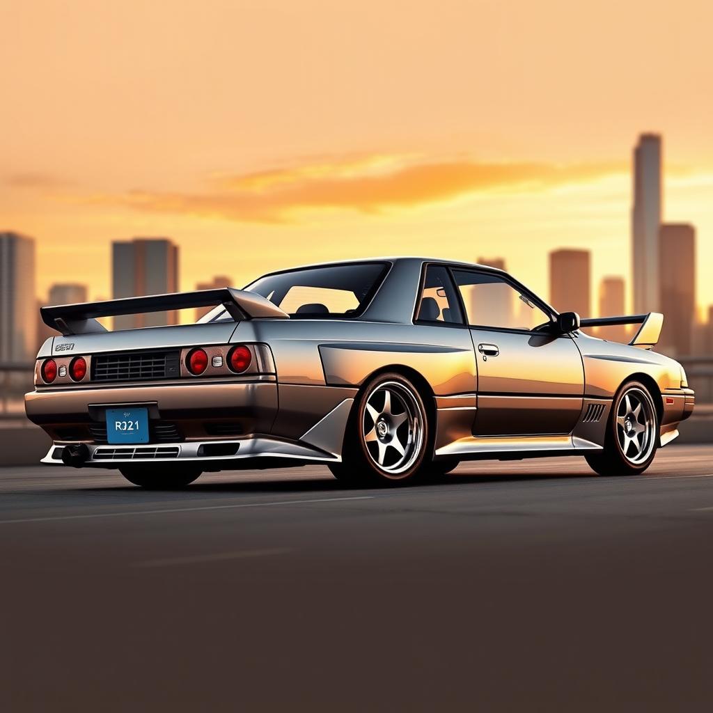 Modern Take on the 1989 Nissan Skyline GT-R R32 - Aggressive Style ...
