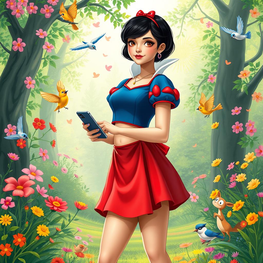 Modern Snow White: A Stylish Fairy Tale Reimagined