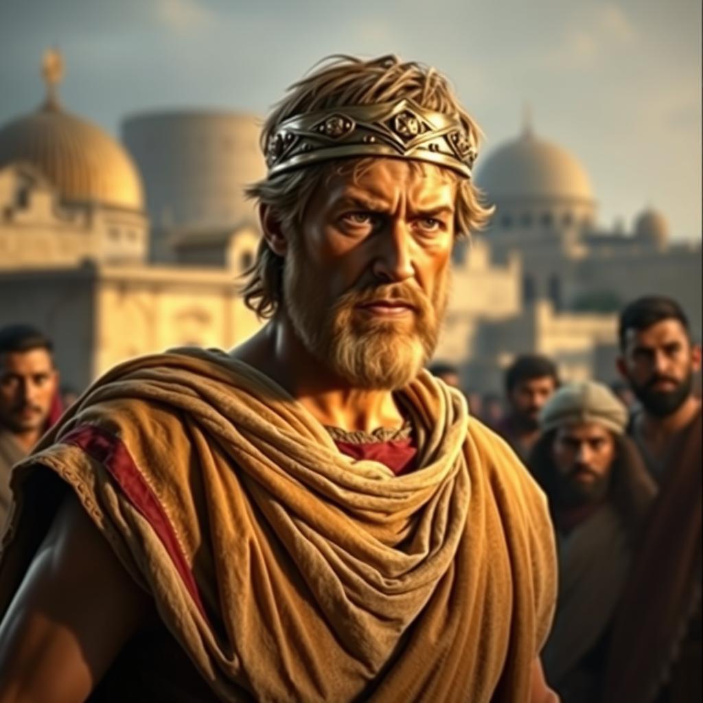 Realistic Depiction of Saul of Tarsus - A Tense Encounter in Ancient ...