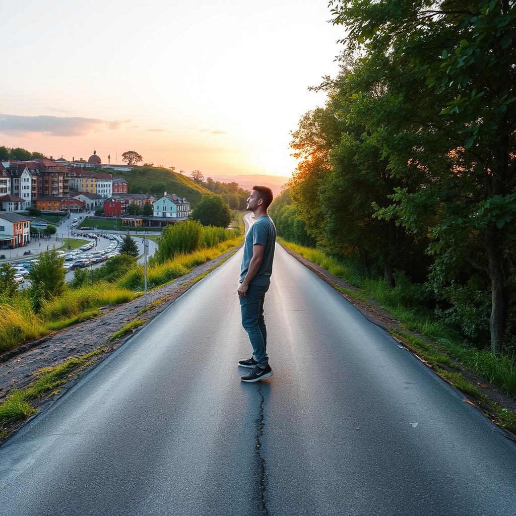 Exploring Life Choices and Self-Reflection Through Surreal Imagery