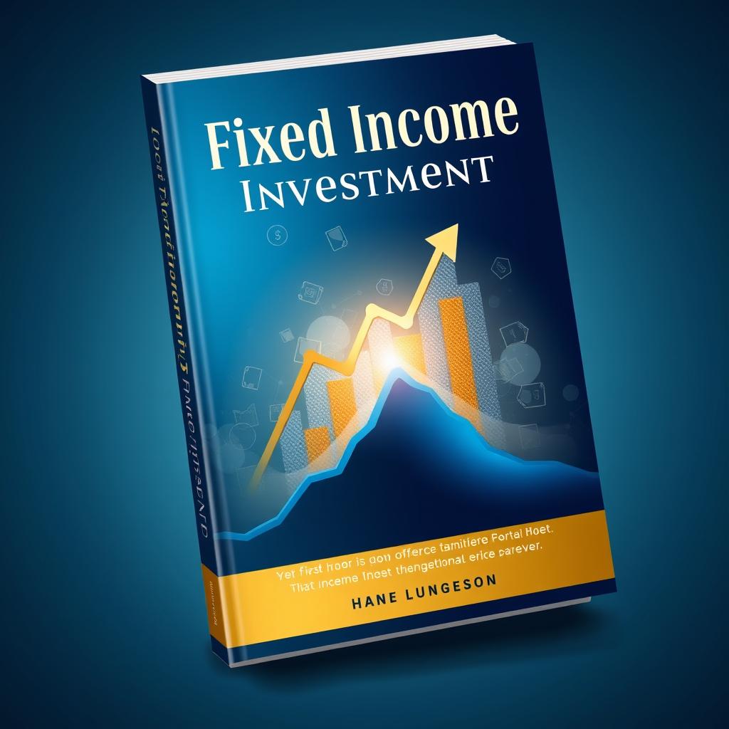 Elegant Book Cover Design for Fixed Income Investments