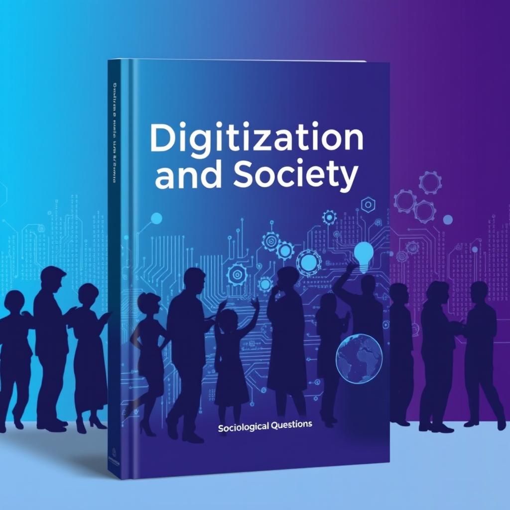 Stunning Book Cover Design for 'Digitization and Society: Sociological ...
