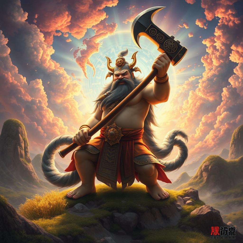 Pangu: The Legendary Chinese Titan Separating Heaven and Earth