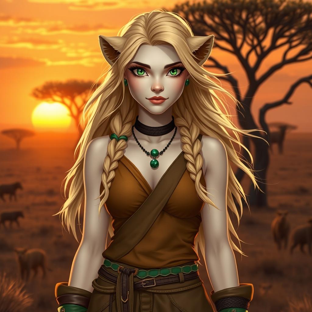 Human Nala from The Lion King - Stylish Savannah Adventure