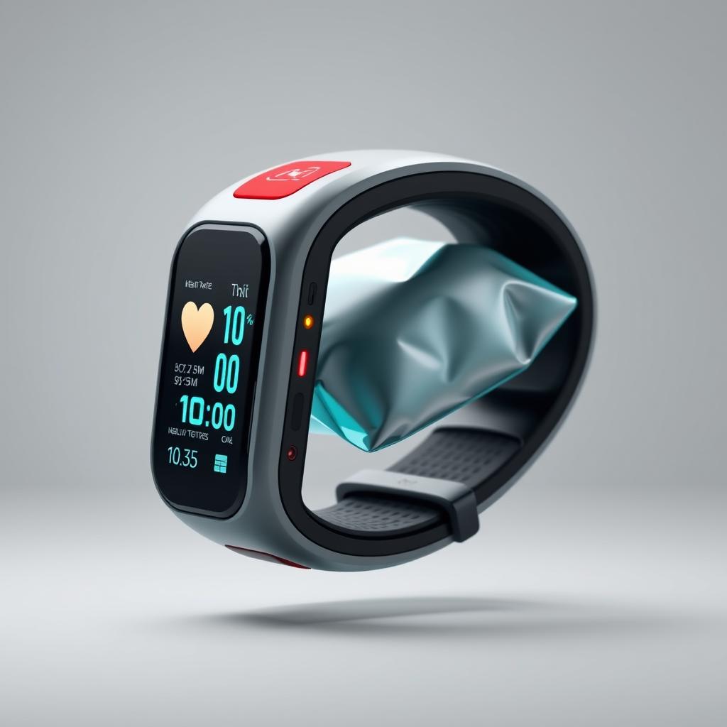 Revolutionary Wrist Device: Heart Rate Tracker & Ambu Bag Innovation