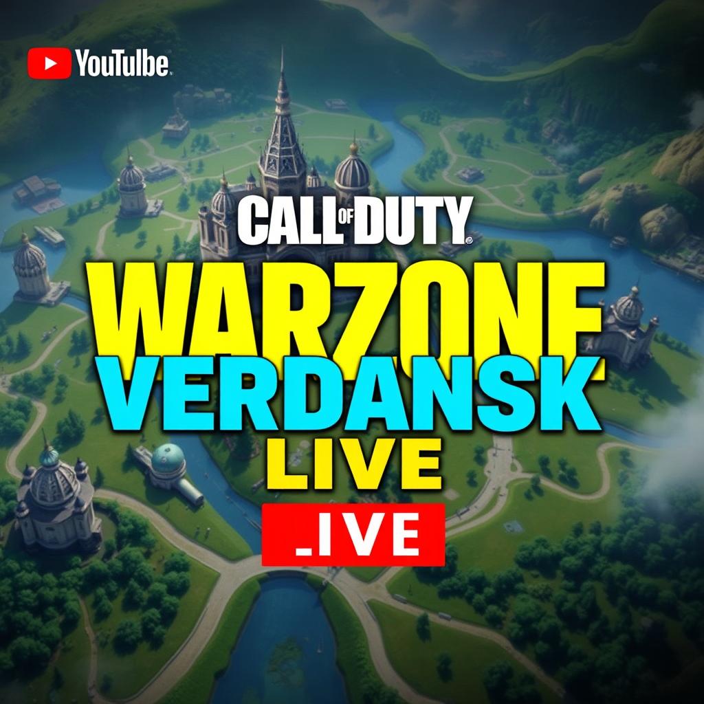 Warzone Verdansk Live Stream Thumbnail Design Ideas