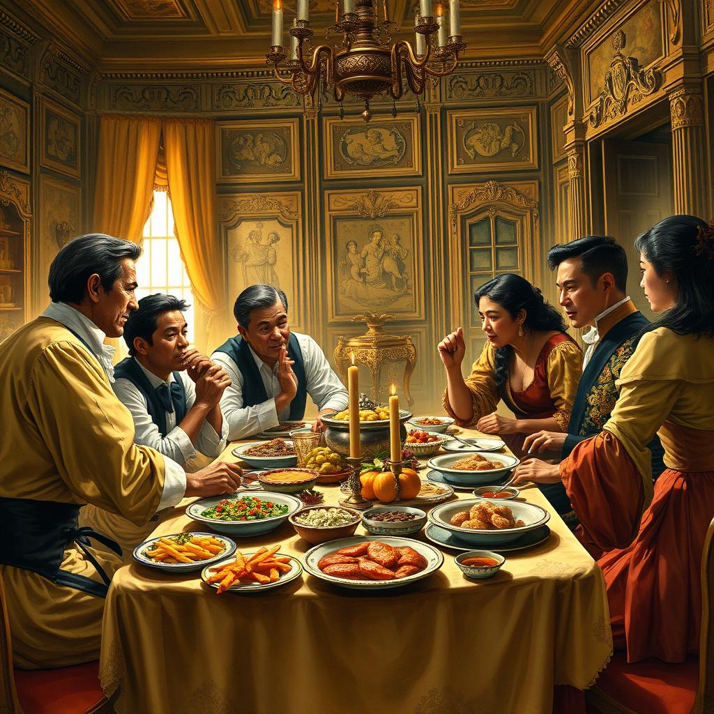 Dramatic Scenes from 'El Filibusterismo' - Explore Art and Emotion