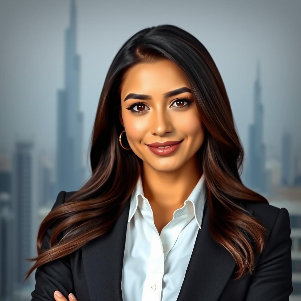 Captivating Portrait of Nora Vasquez: Elegance Meets Ambition
