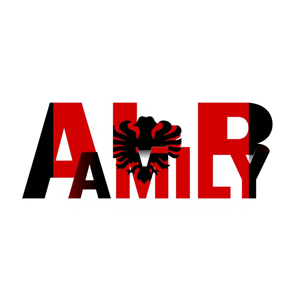 ALB FAMILY: Bold Typography Design Inspired by Albanian Colors