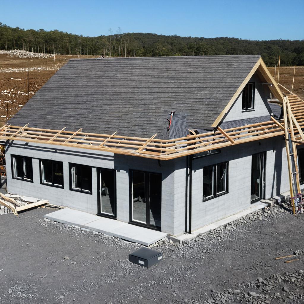 Stunning Partially Constructed House with Modern Design