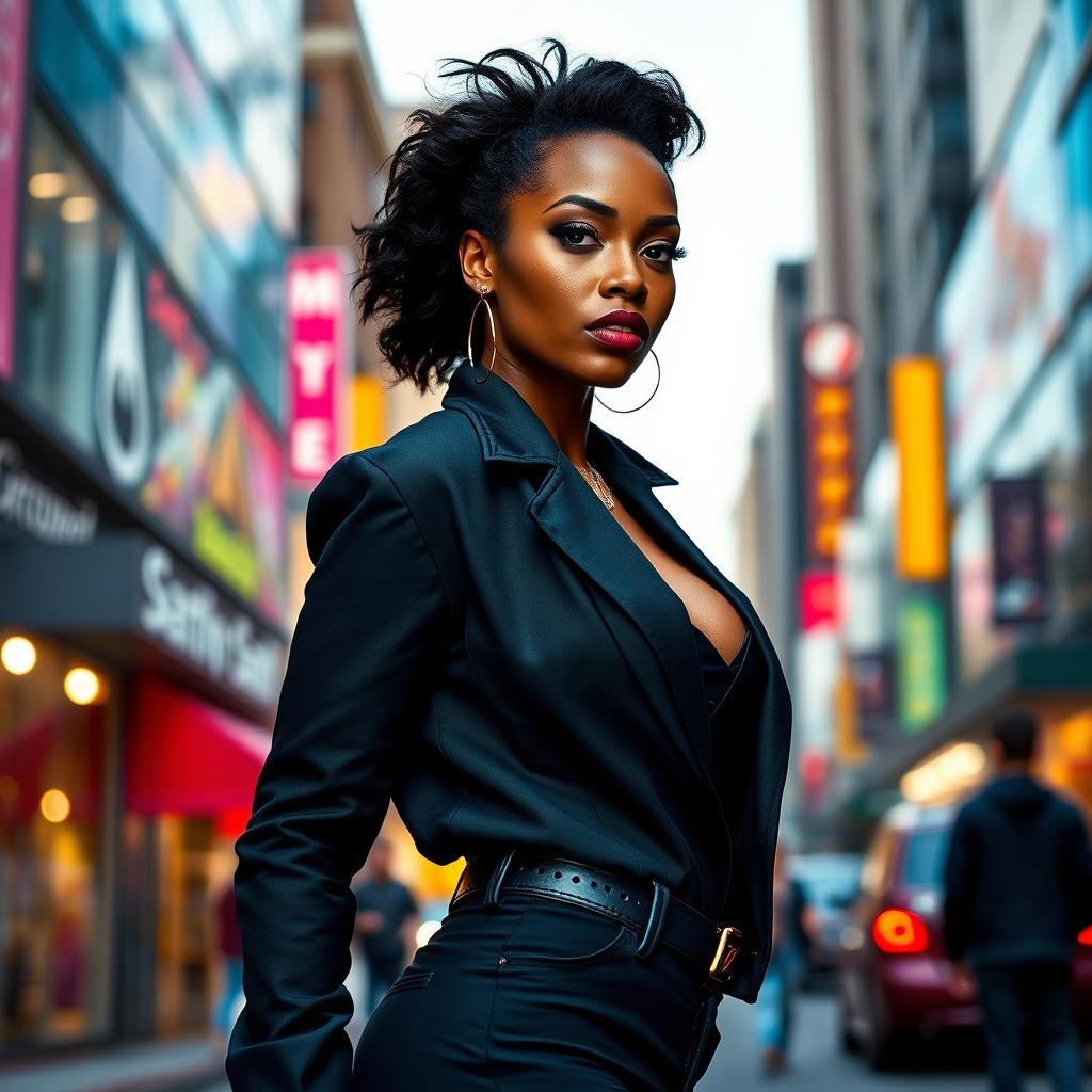 Empowerment and Elegance: Celebrating Black Beauty in Urban Style