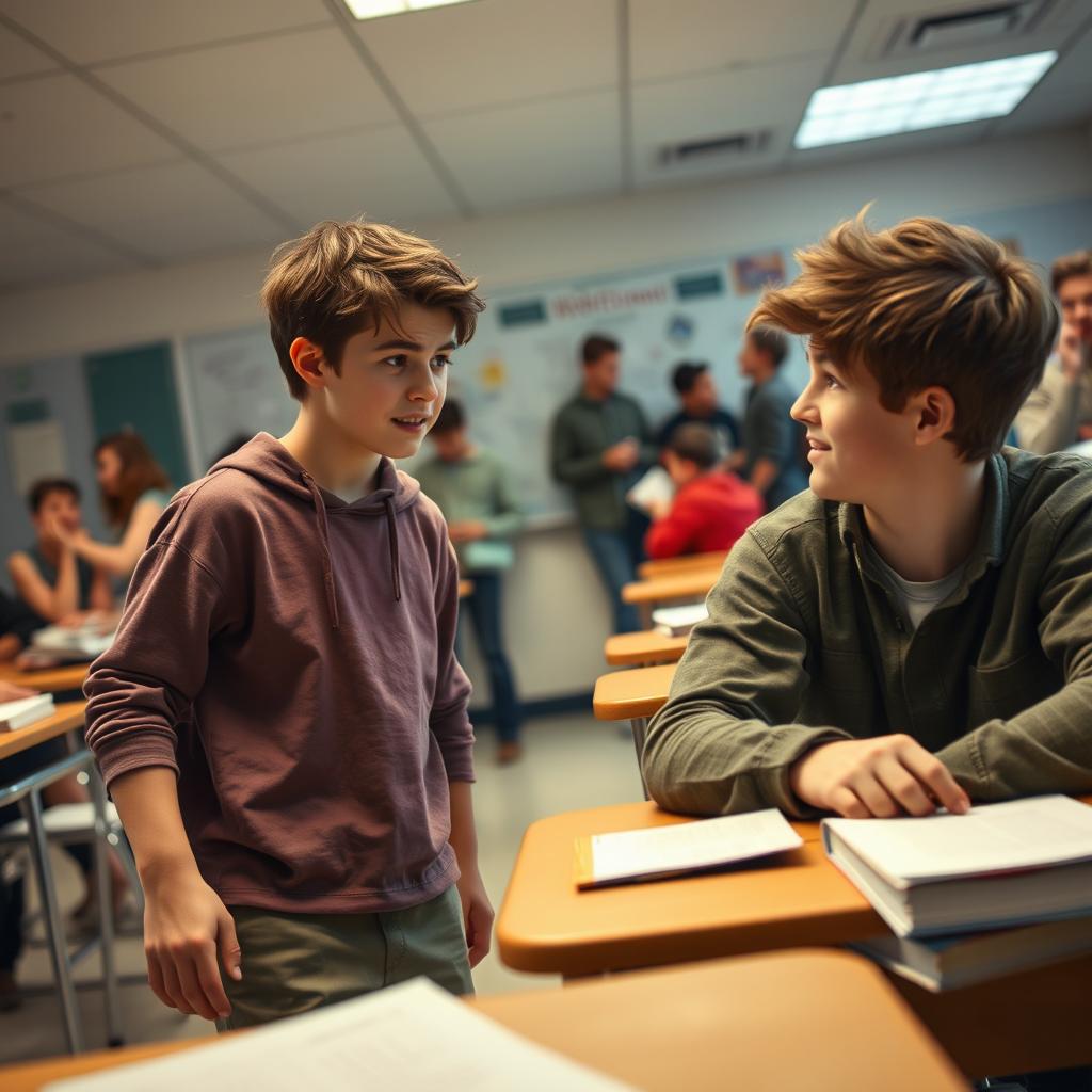Ethan and Jake: A Journey of Connection in High School