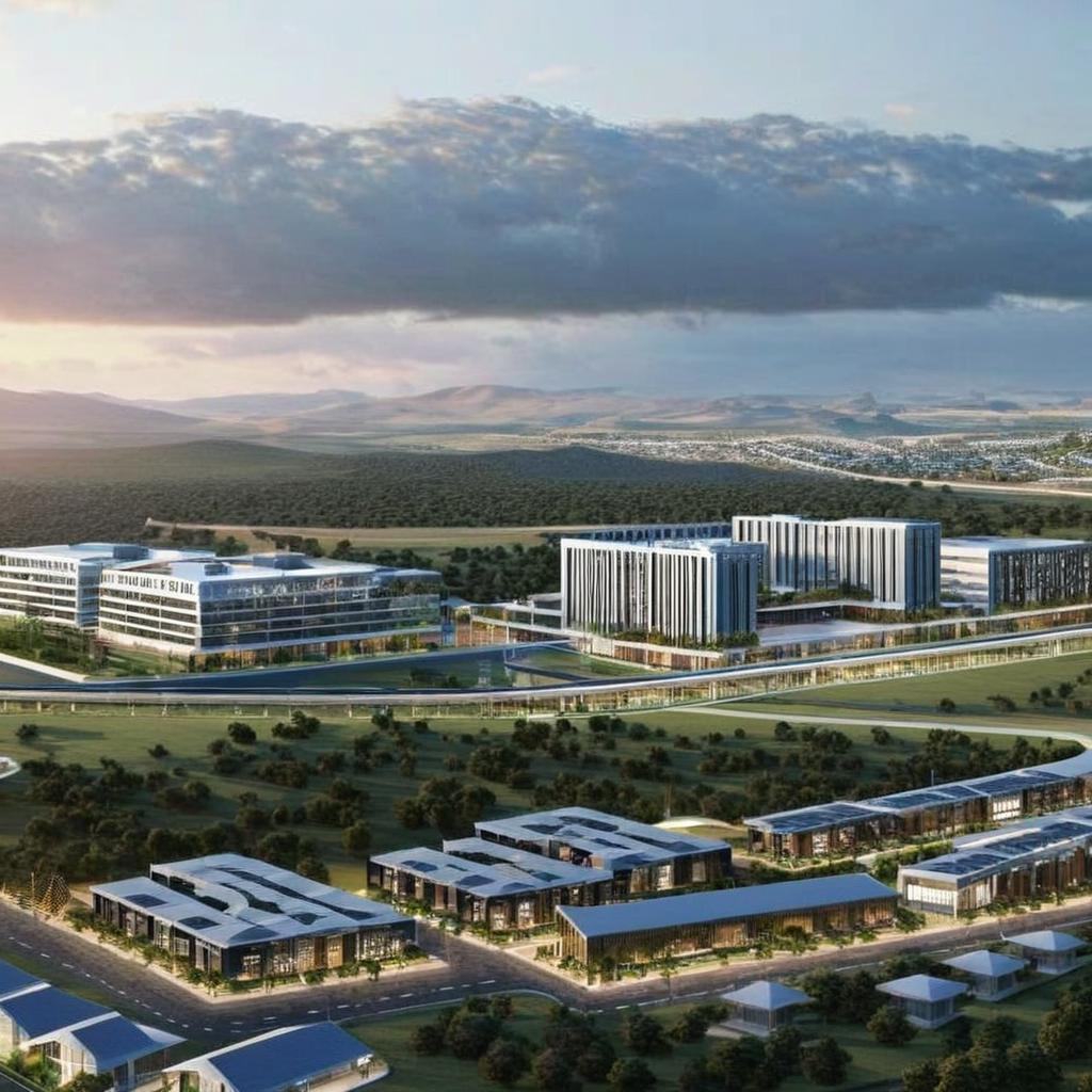 Explore a Futuristic Urban Landscape: The Smart City Concept