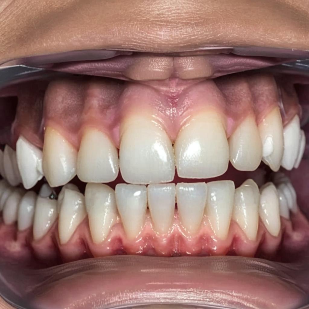 Detailed Dental Model Illustration – Showcase of Teeth and Gums