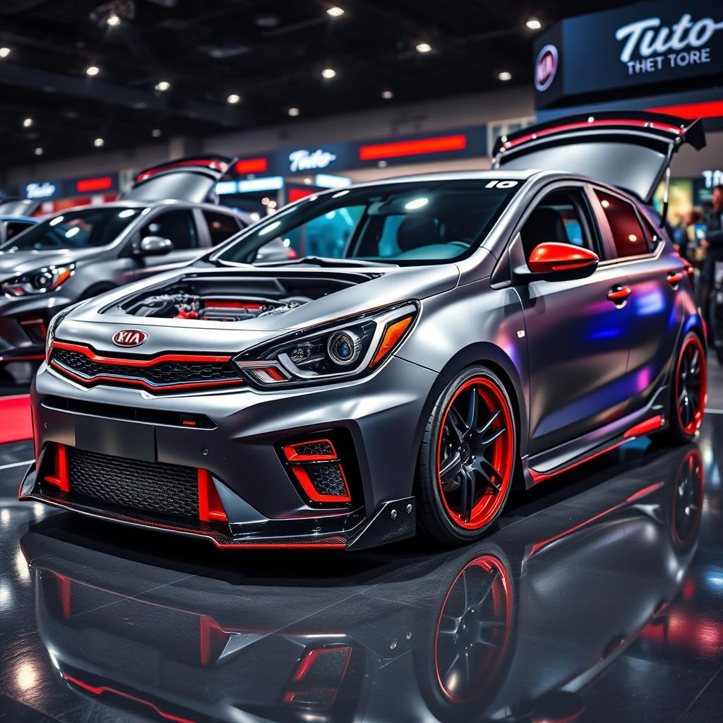 Tuned to Perfection: A Custom Kia Rio Showcase