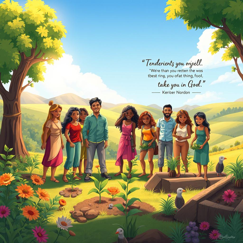 Unity and Perseverance: A Vibrant Illustration of Community Faith
