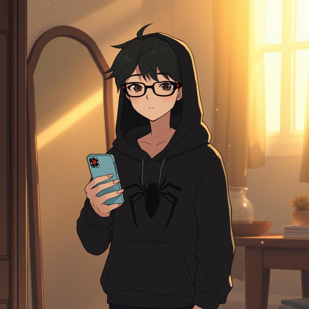 Whimsical Anime Scene With Vintage Charm and Ghibli Inspiration