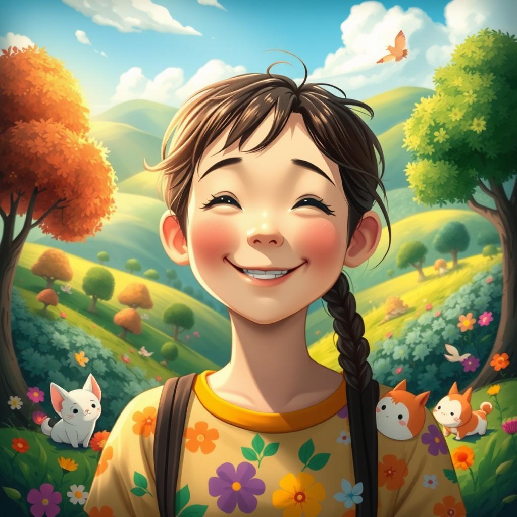 Whimsical Portraits Inspired by Studio Ghibli | Enchanting AI Art