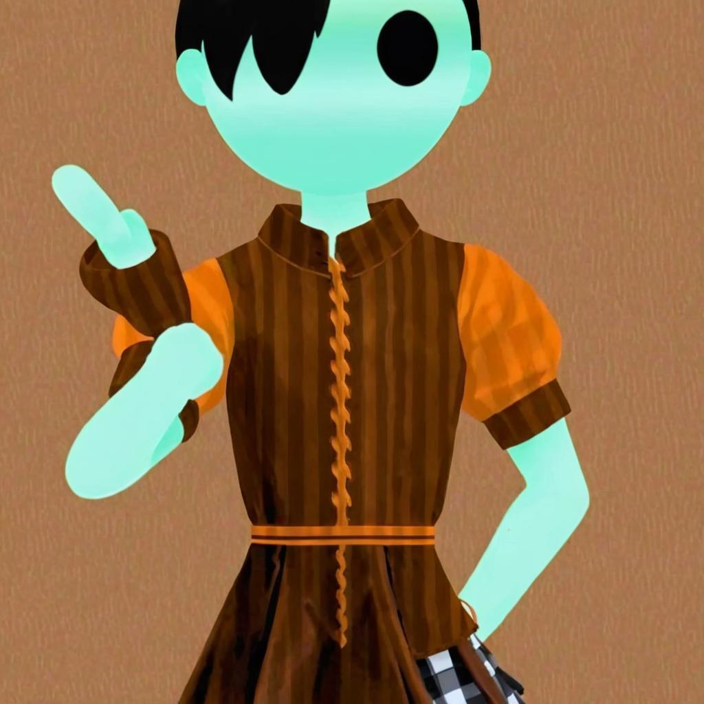 Whimsical Winner: AI-Generated Stylized Animation of a Confident Character