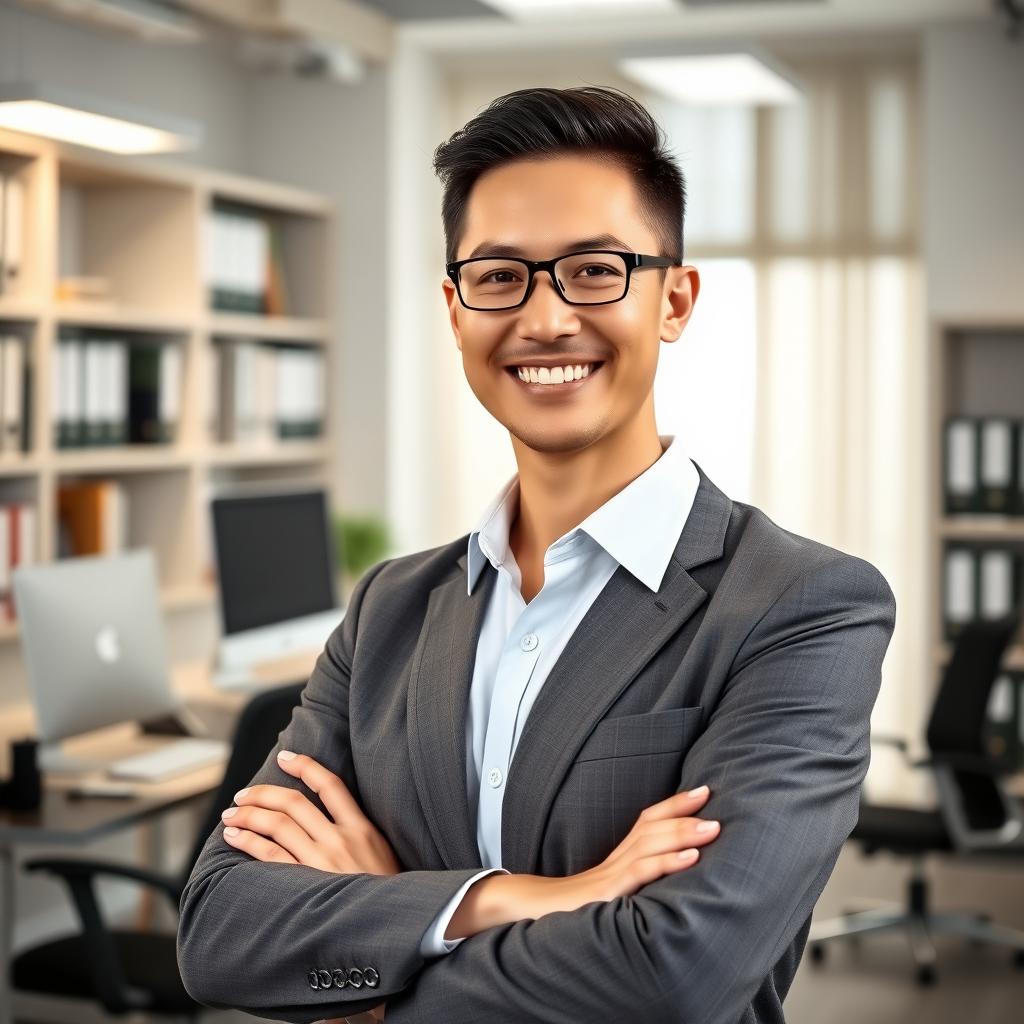 Professional Portrait Photography – Confidence in Business Attire