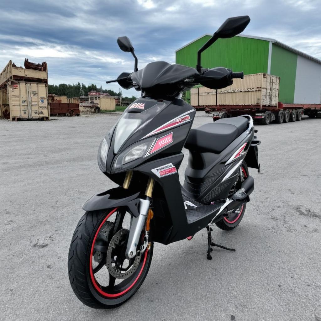 Dynamic Aggressive Scooter Design: Power Meets Style