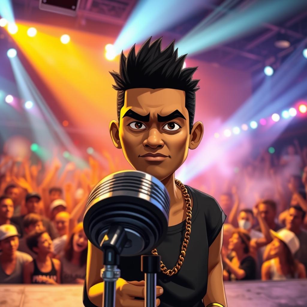Epic Rap Battle Scene: Unleash Your Creativity with AI