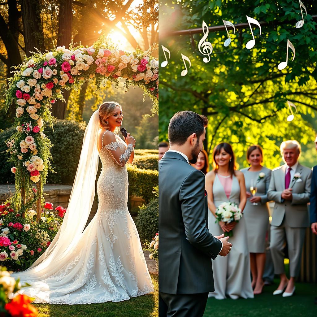 Enchanting Wedding Moments: A Lush Garden Ceremony