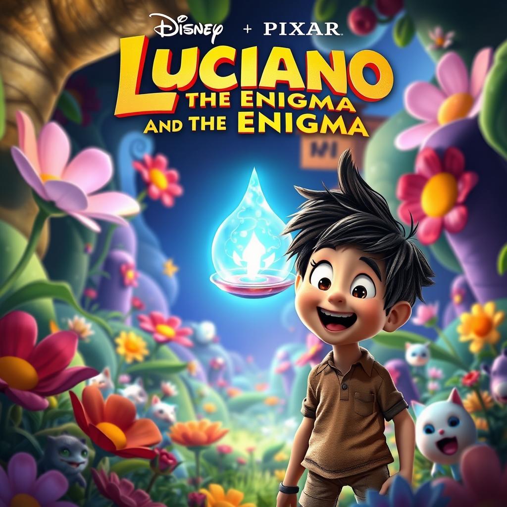 Enchanting Movie Poster Design for 'Luciano and the Enigma' | AI ...
