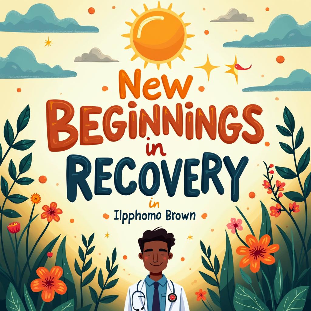 New Beginnings in Recovery - Uplifting Cartoon Illustration